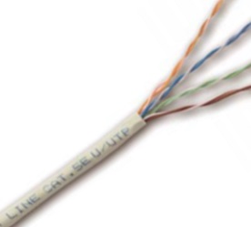 Premium-Line Cat 5e U/UTP Installation Cable, 305m Box,